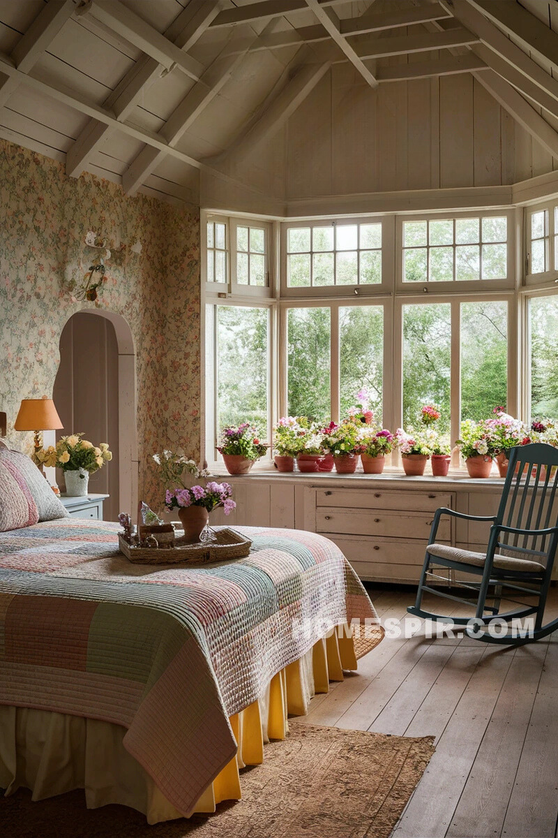 Cozy Cottage Style Bedroom Ideas For Grandma - Homespir