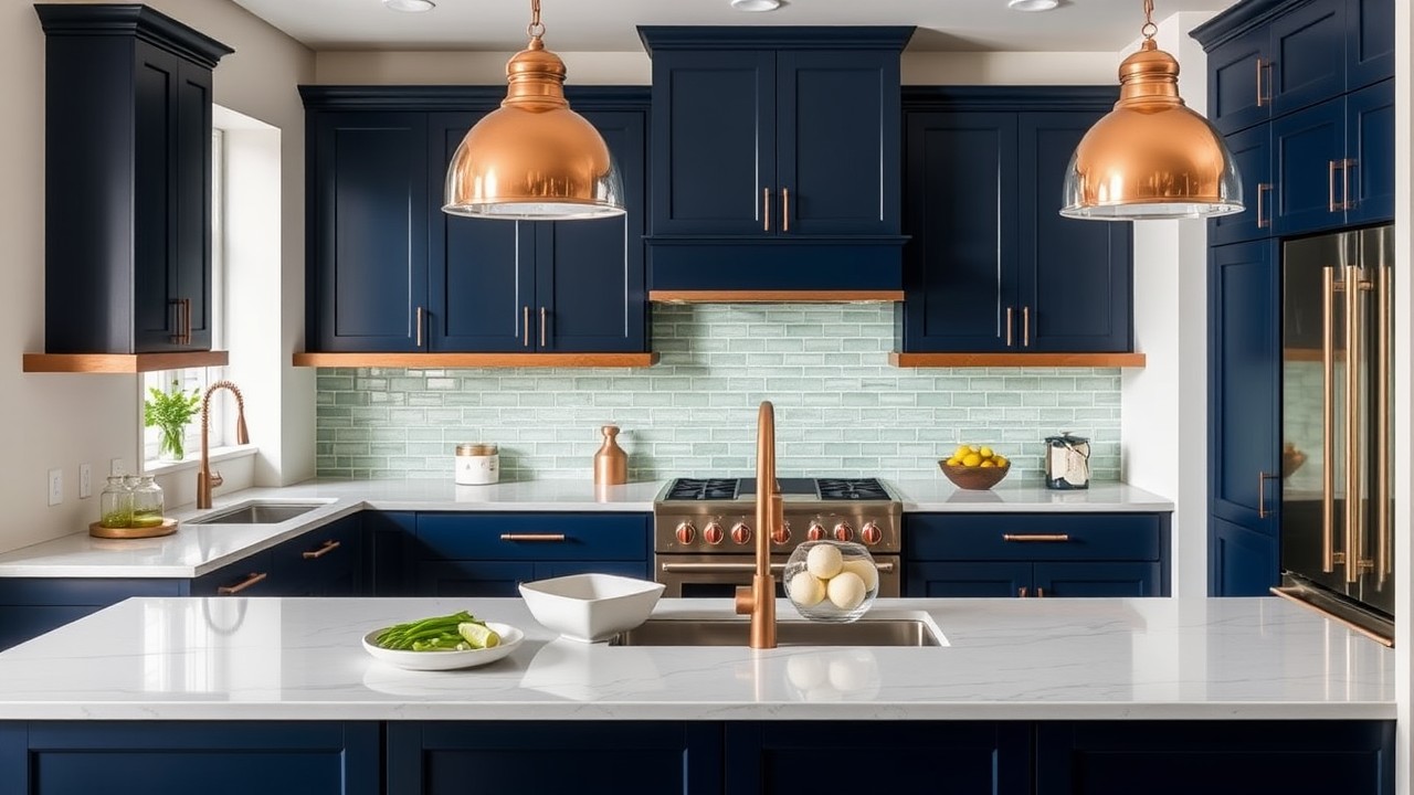 Innovative Monochromatic Kitchen Design - Homespir