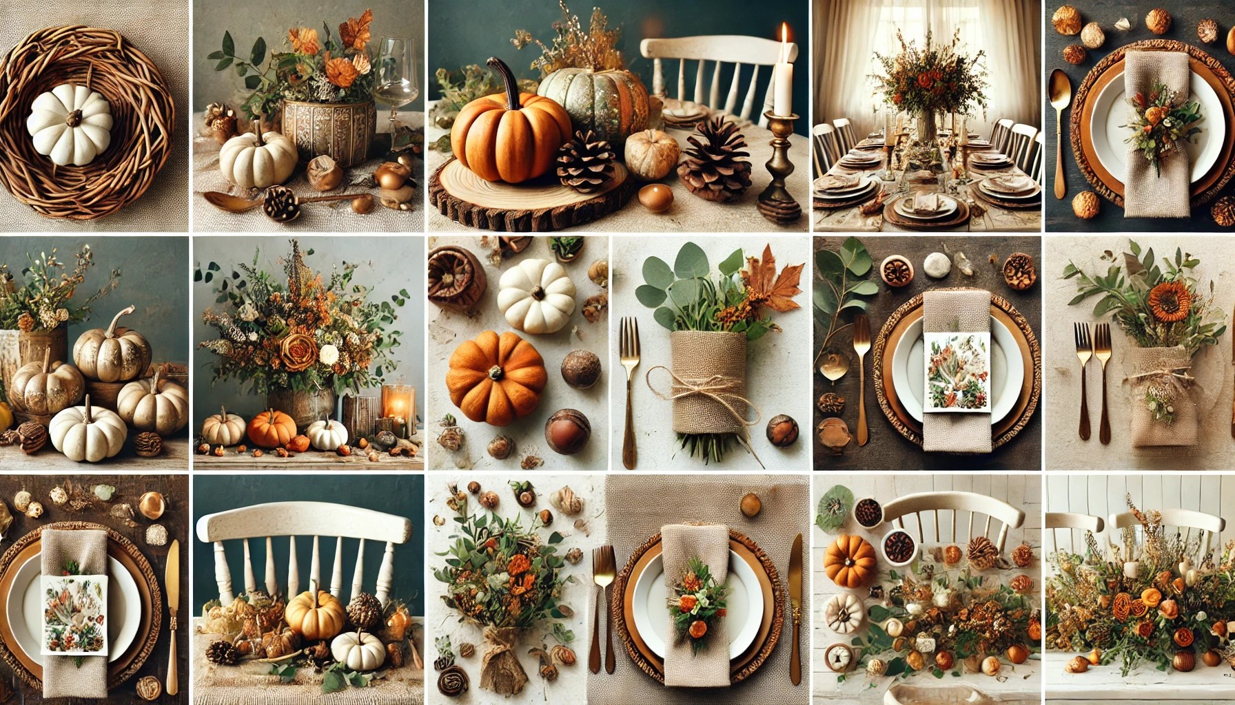 Timeless Thanksgiving Decorations DIY - HomeSpir
