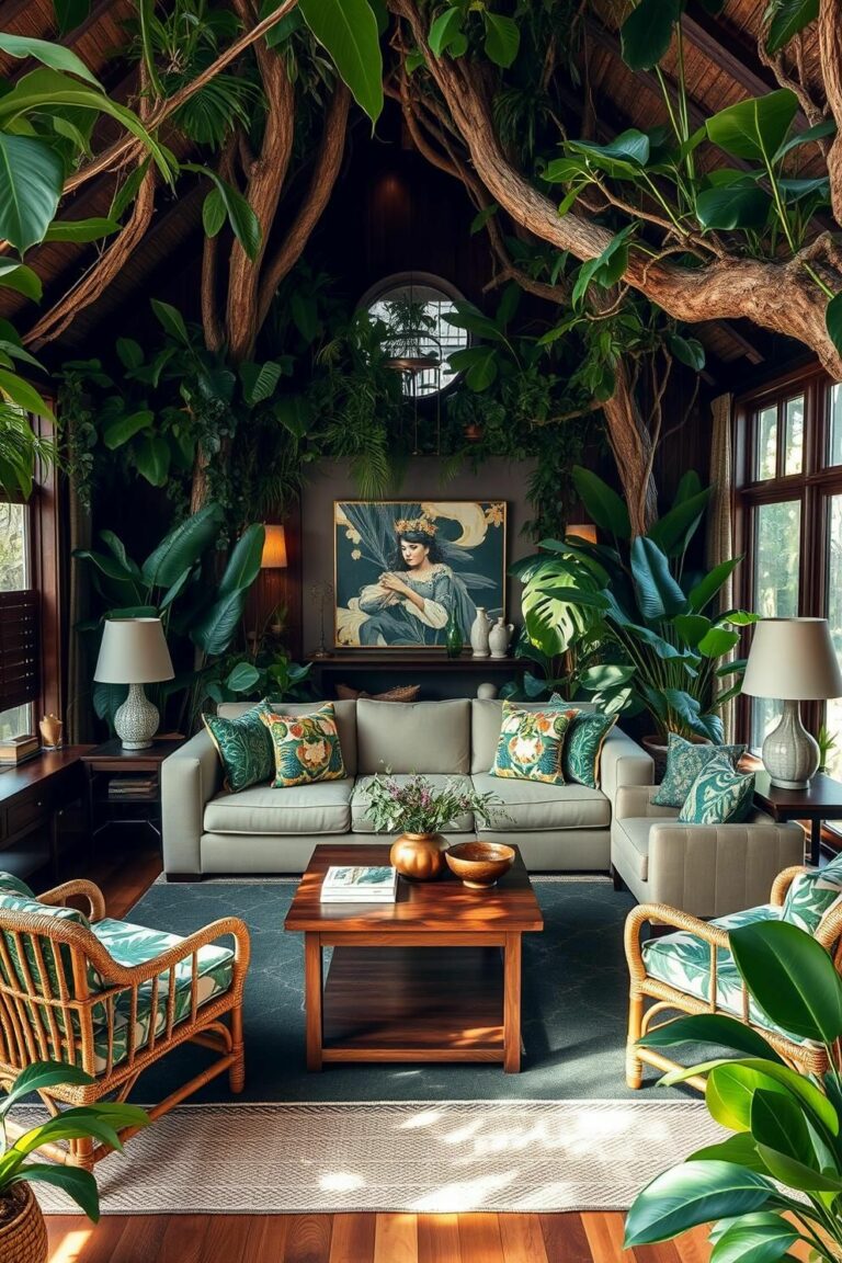 19 Treehouse Living Room Inspirations