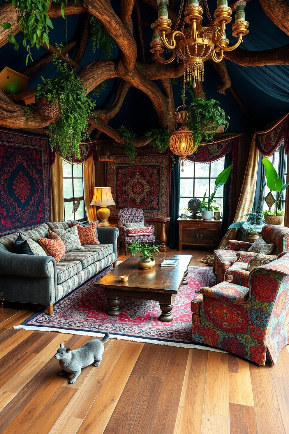 19 Treehouse Living Room Inspirations