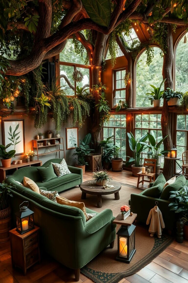 19 Treehouse Living Room Inspirations