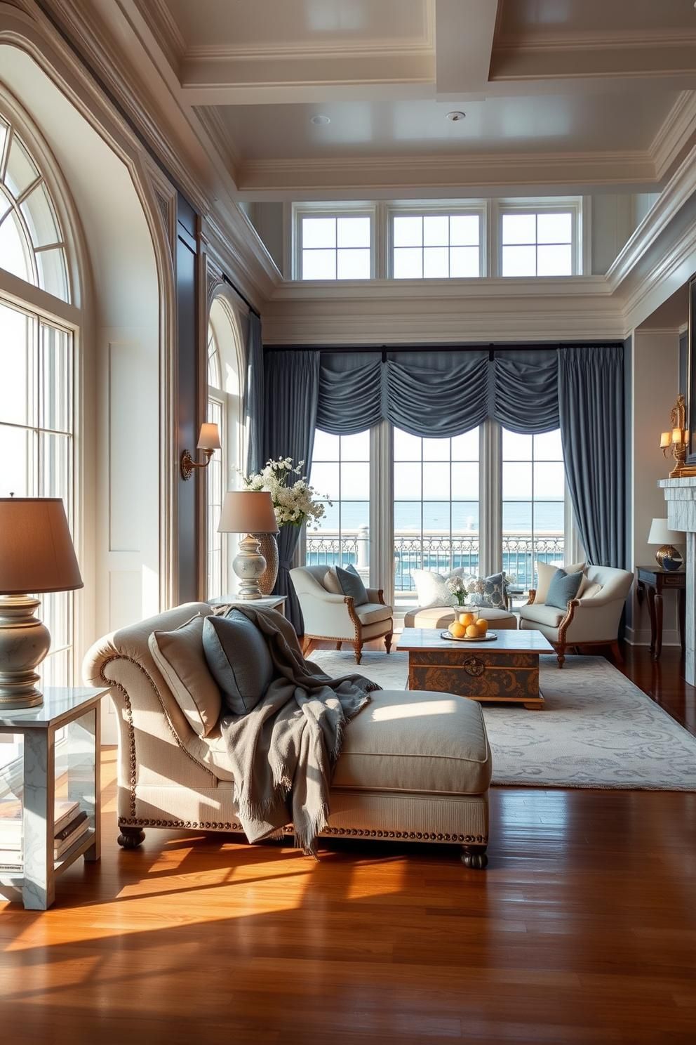 20 Coastal Elegance Living Room Ideas