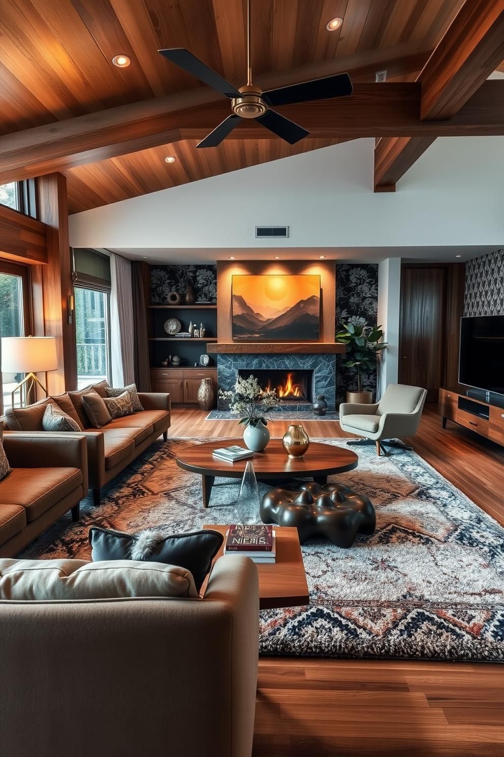 20 Mid-Century Modern Living Room Ideas